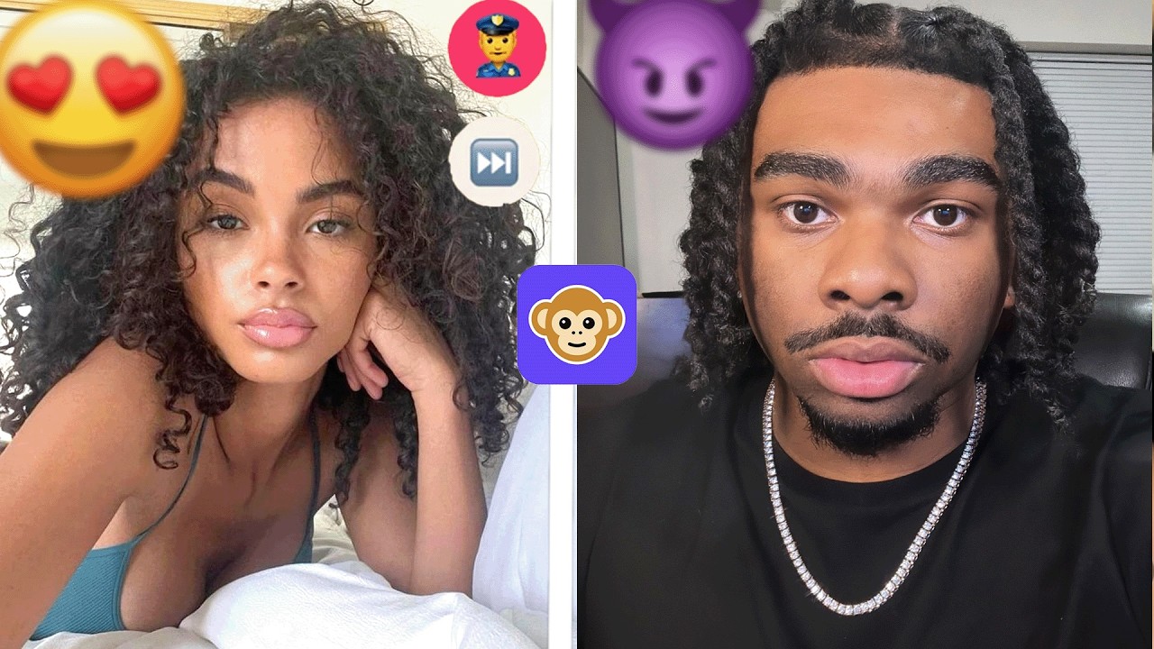 I GOT FLASHED BY A BADDIE ON MONKEY APP... 😍😈 (GETS FREAKY) - YouTube
