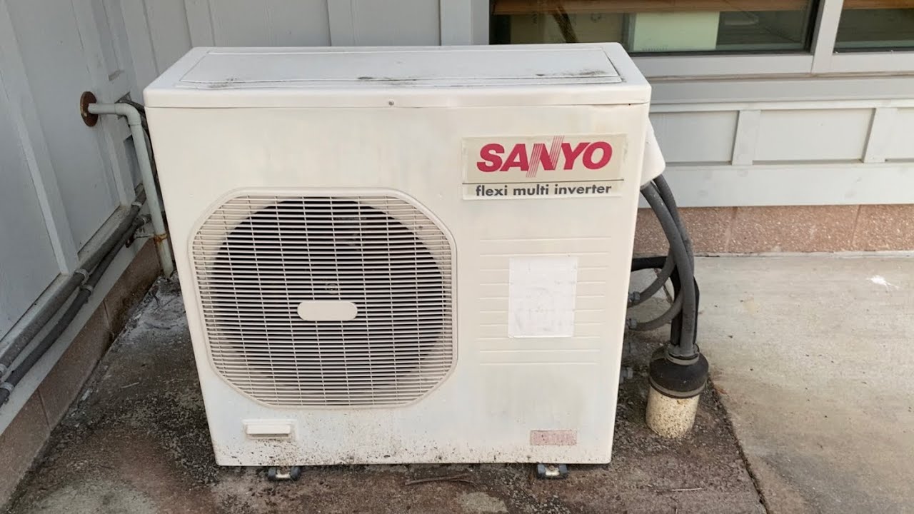 2009 Sanyo Flexi Multi Inverter mini-split air conditioner (not running ...