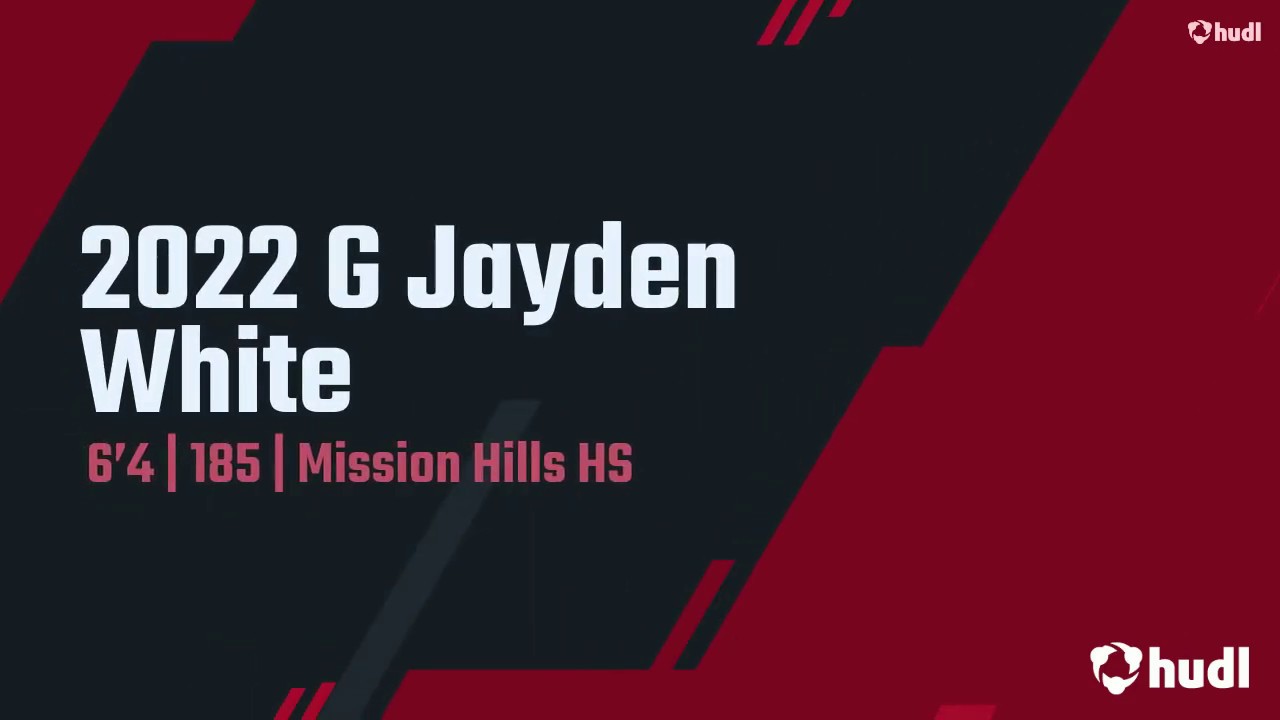 2022 6'4 G Jayden White Sophomore Season Highlights - YouTube