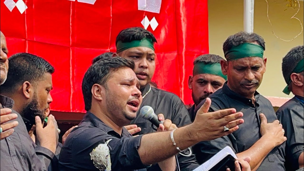 Ayaz Abbas | New Noha 2024 | 7 Muharram Anjuman e Yaadgar e Hussaini ...