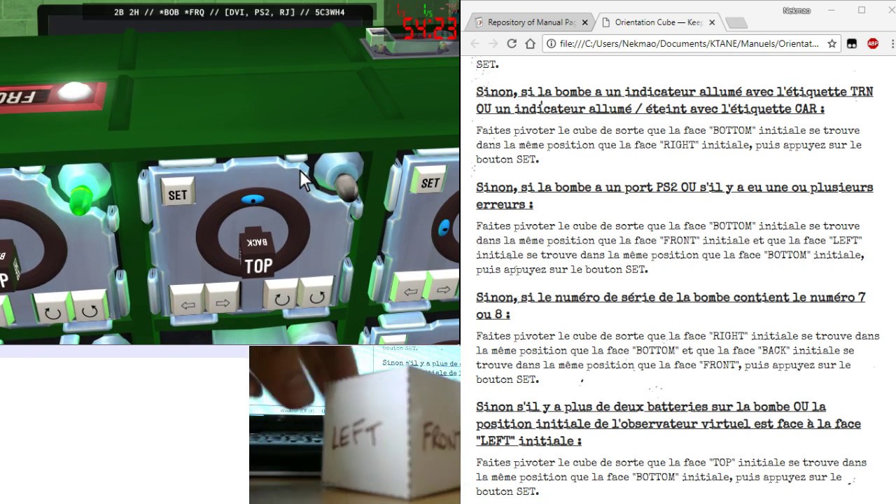 [FR] Tutoriel KTANE - Orientation Cube - YouTube