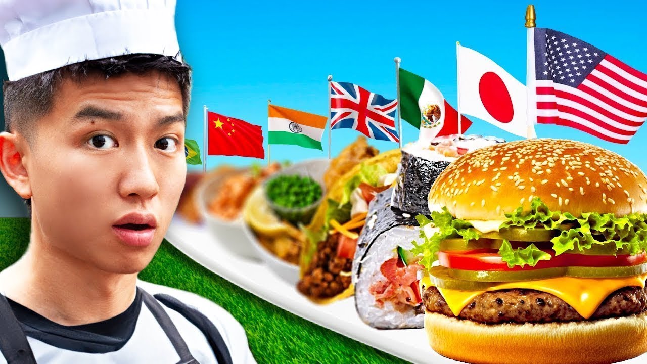 Cooking a Dish from Every Country in the World - YouTube