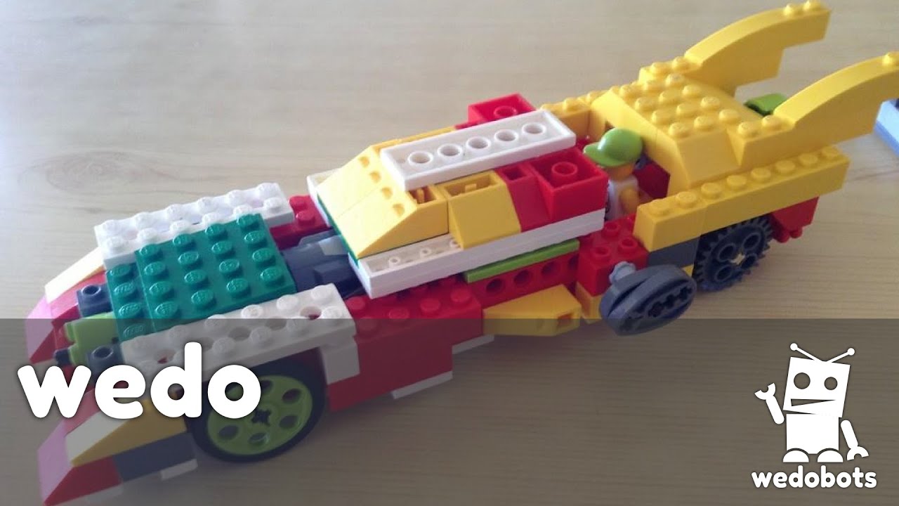 wedobots: Batmobile with LEGO® WeDo™ bricks - YouTube