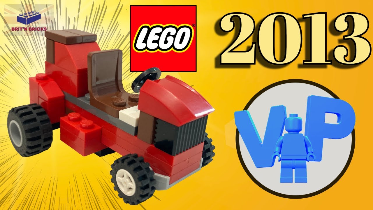 LEGO Monthly Mini Model Build Set 40071-1 - Lawn Mower (2013) - YouTube