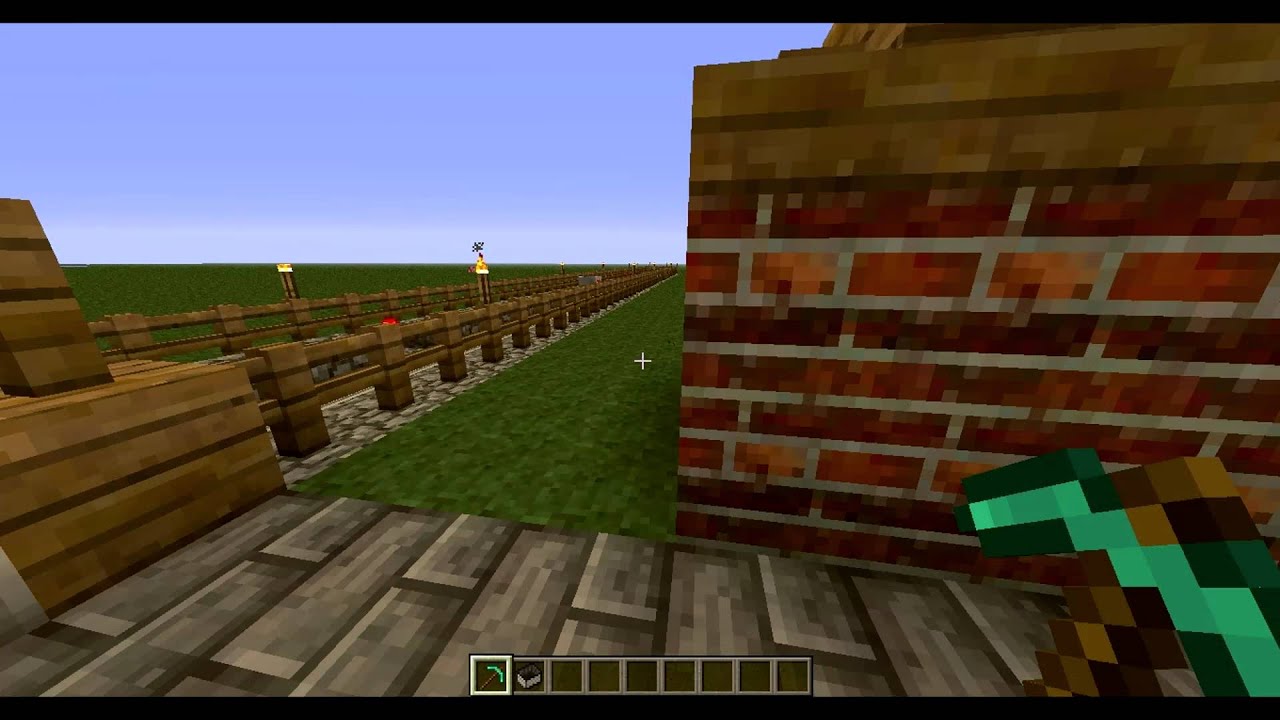 Railway Crossing - Minecraft - YouTube