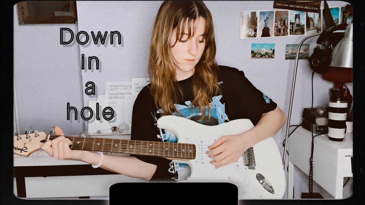 down in a hole (alice in chains cover) by eva barta - YouTube