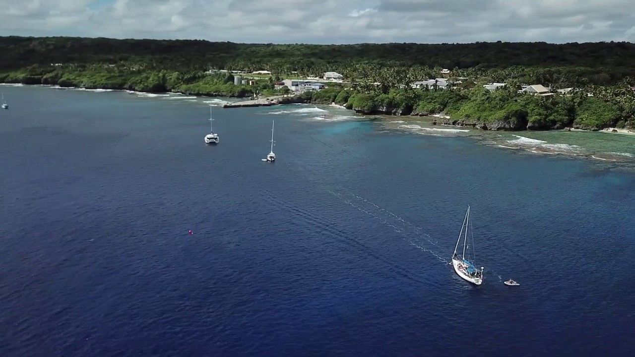 Alofi Waterfront - Niue Island - South Pacific - Drone Video - YouTube