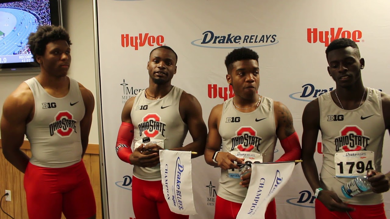 Ohio State | University Men's 4x100 | 2018 Drake Relays presented by Hy ...