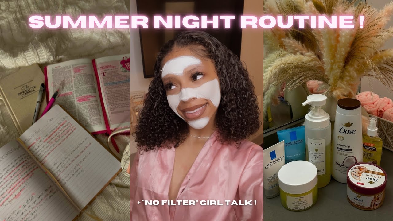 *realistic* summer night routine: girl talk, target run, shower routine ...