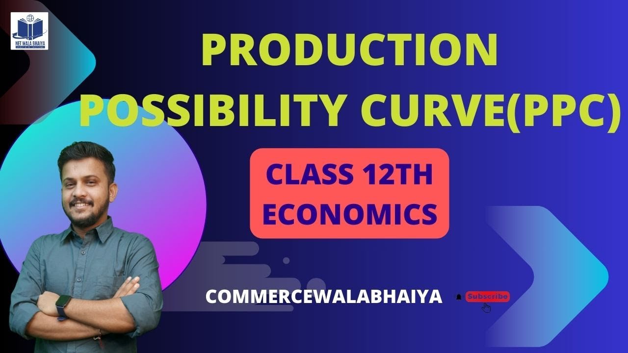 PRODUCTION POSSIBILITY CURVE(PPC)|CLASS 12TH ECONOMICS - YouTube