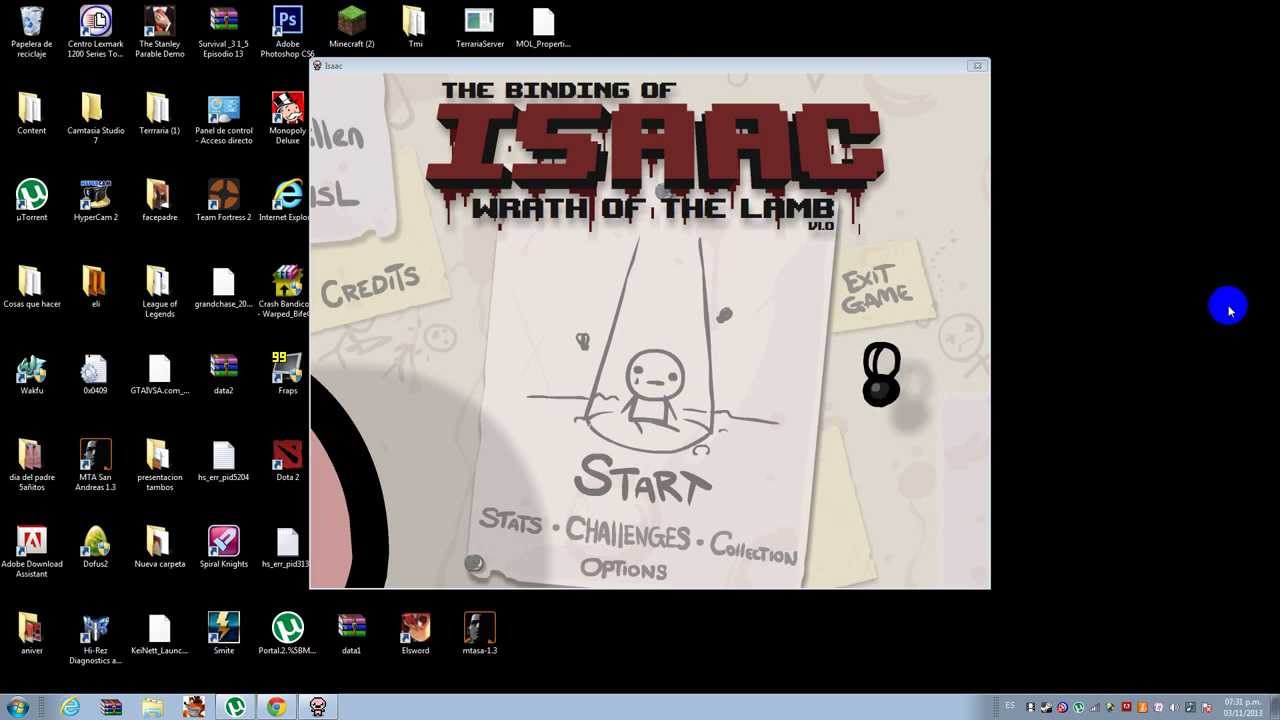 THE BINDING OF ISAAC | SI MUERES , PIERDES - YouTube
