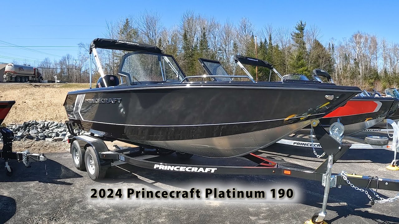 Fishing Has Never Been Better in the New 2024 Princecraft Platinum 190 ...