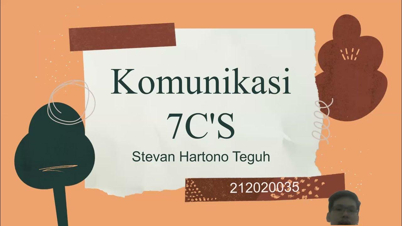 Komunikasi Efektif Berdasarkan Prinsip 7C's Communication - YouTube