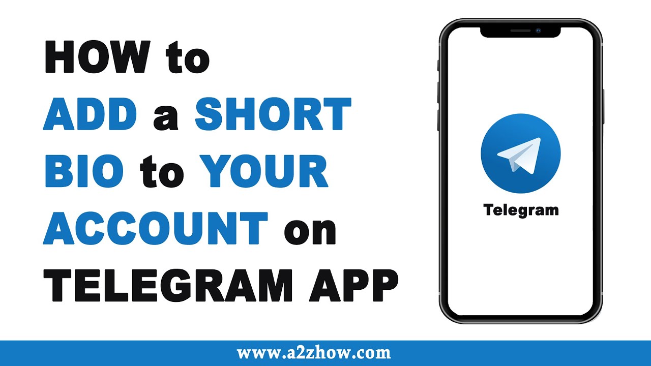 How to Add a Bio to Your Telegram Account (Android) - YouTube