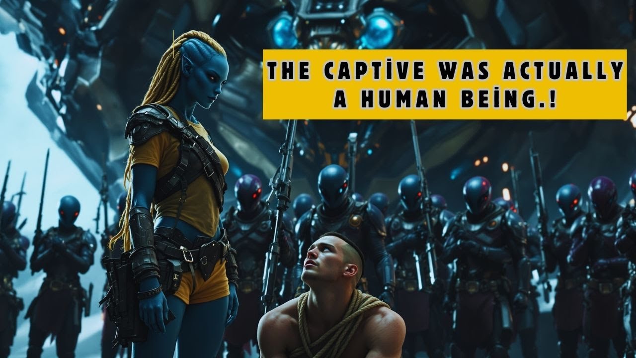 The alien woman found out that her captive was human. Everything ...