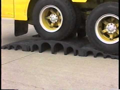 Redco Hose Hopper - Hose Protection Drive-Over Test - YouTube