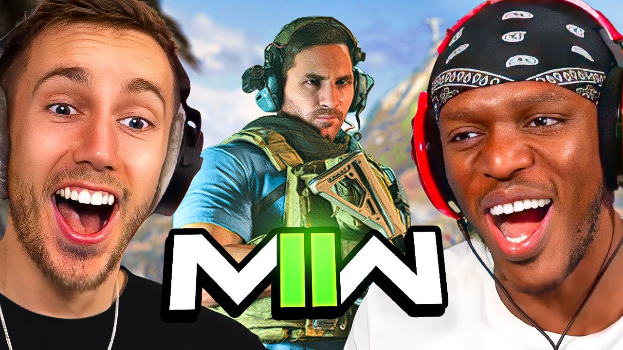 WHEN KSI & I TOOK ON MODERN WARFARE 2! (FULL VOD) - YouTube
