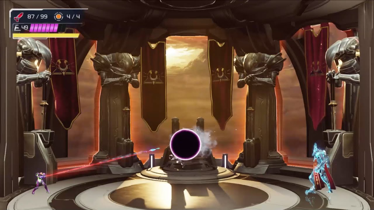 Metroid Dread - Raven Beak and Raven Beak X (final boss) - YouTube