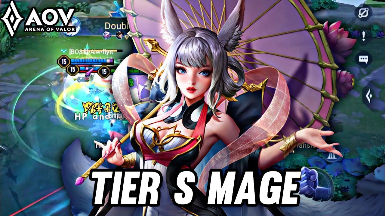 AOV : LILIANA GAMEPLAY | TIER S MAGE - ARENA OF VALOR - YouTube