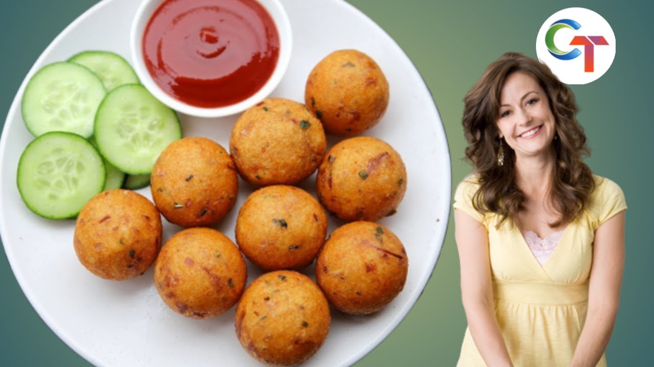 यूट्यूब पर पहली बार उबले हुए आलू के पकोड़े। Aloo pakoda recipe. # ...