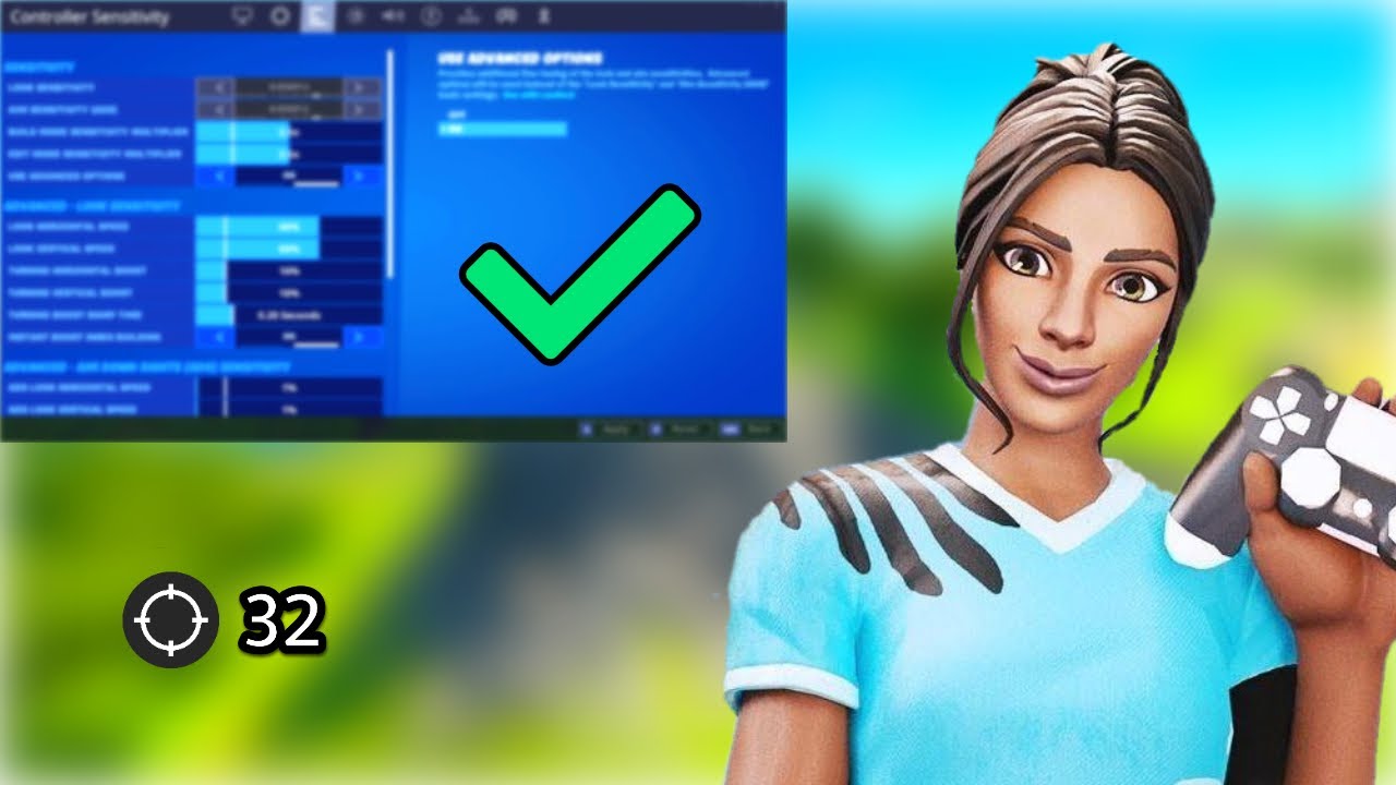 The New *Best* Controller Settings For Fortnite Ps4/Ps5 - YouTube