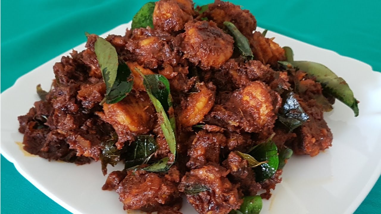 Kerala Style Prawns Roast || Special Prawns Roast || Cheriyulli ...