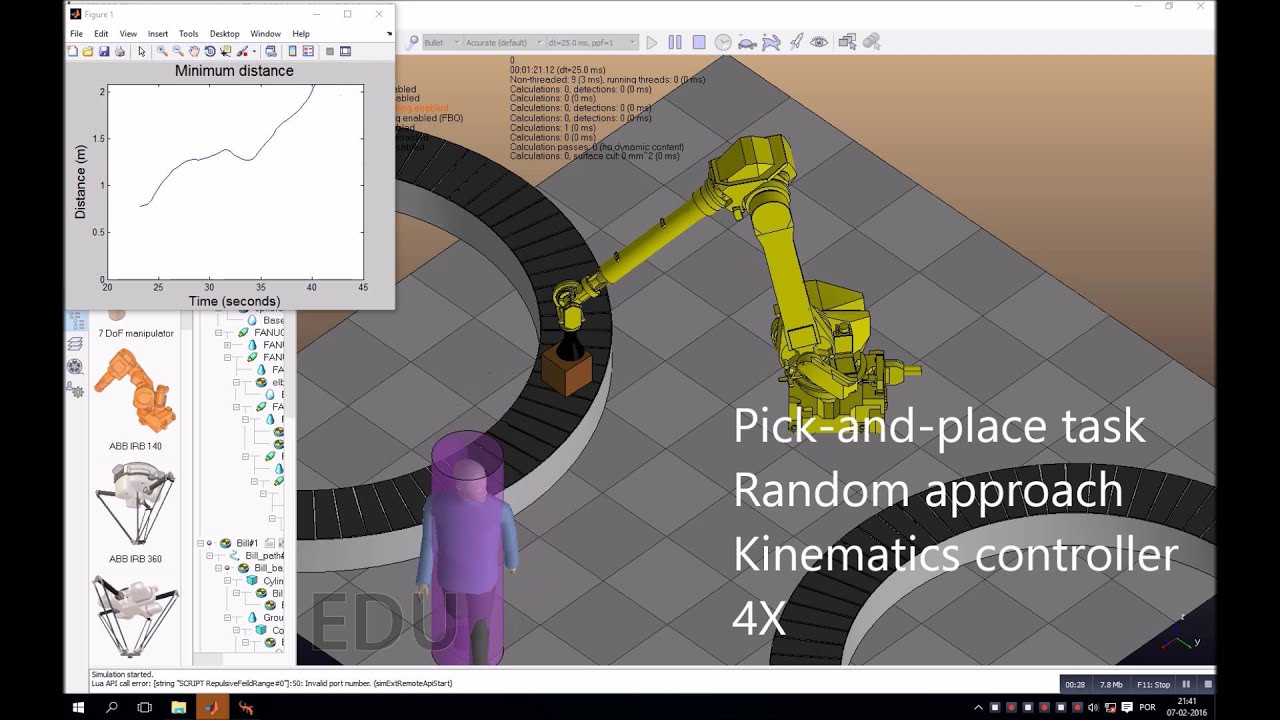 Collision avoidance for collaborative robotics - YouTube