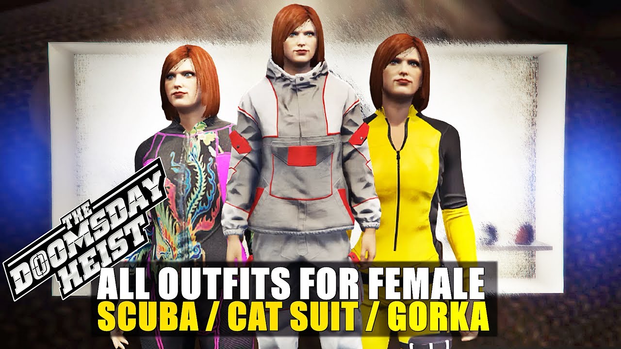 All Outfits for Female | Scuba, Catsuits and Gorka Suits! - Gta 5 ...