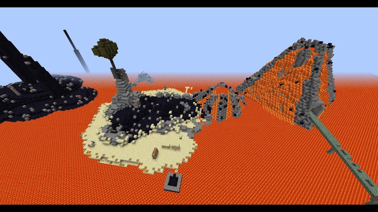 Minecraft : SEE OF FLAME #1 - YouTube