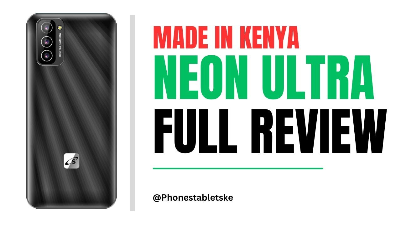 The Kenyan Made Smartphone. Neon Ultra Full Review - YouTube