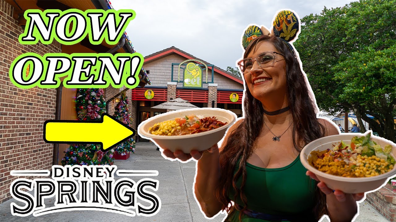 eet by Maneet Chauhan OPEN NOW 🐘 eet Disney Springs food review - YouTube