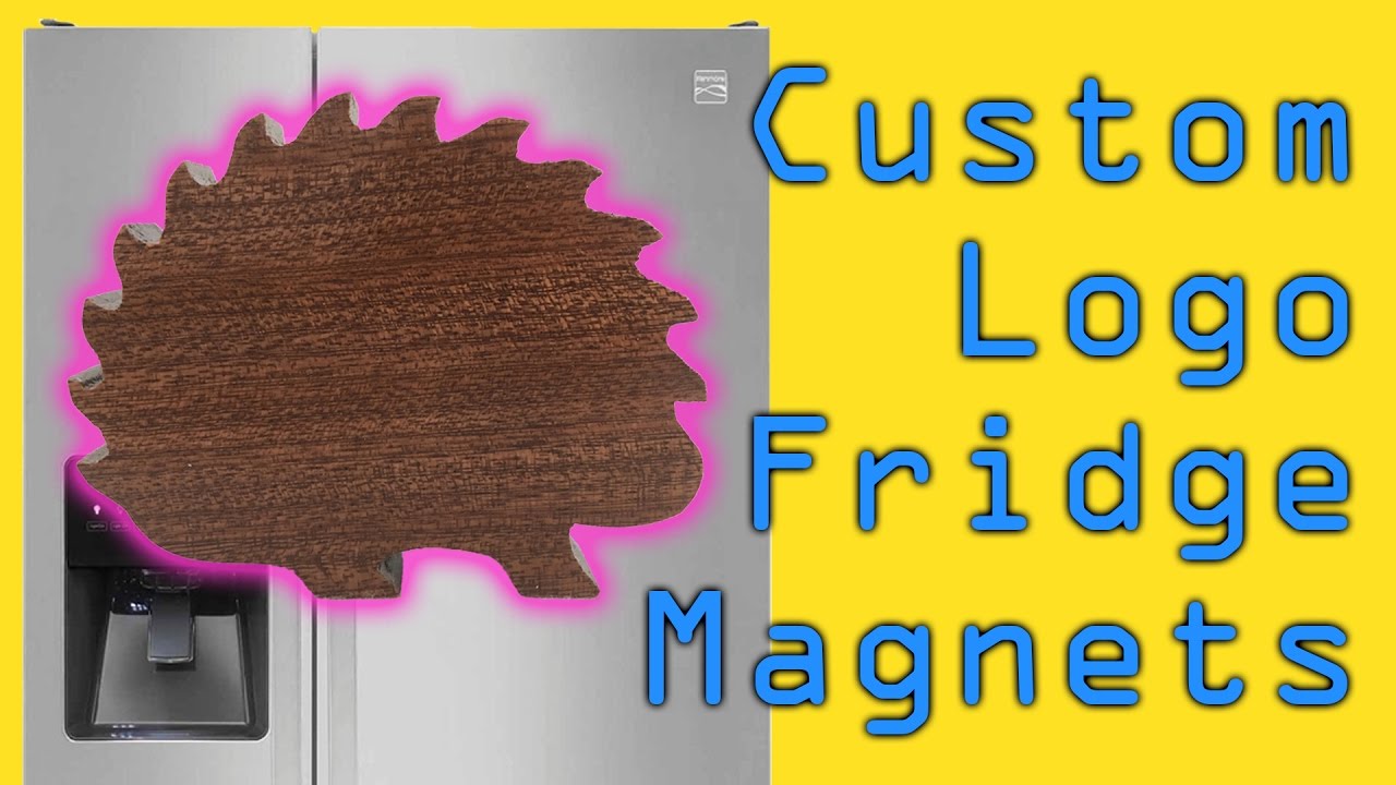 Easy Custom Logo Fridge Magnet | How To - YouTube