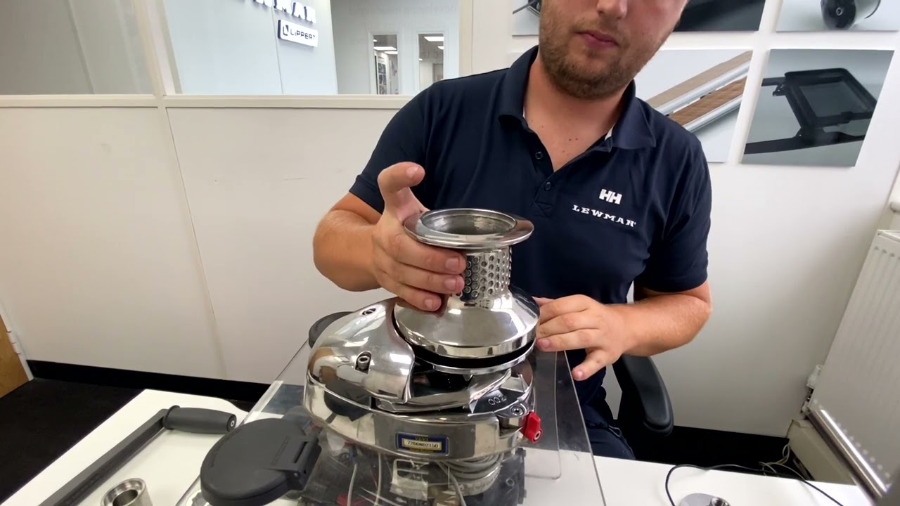 Manual Recovery Kit for Lewmar V2 Windlass (gypsy and drum) - YouTube