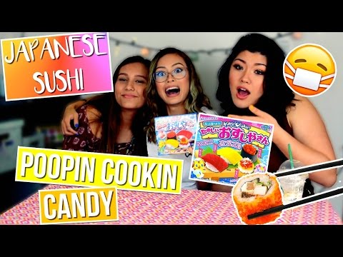 TRYING OUT WEIRD JAPANESE SUSHI CANDY! | Mish Shelly