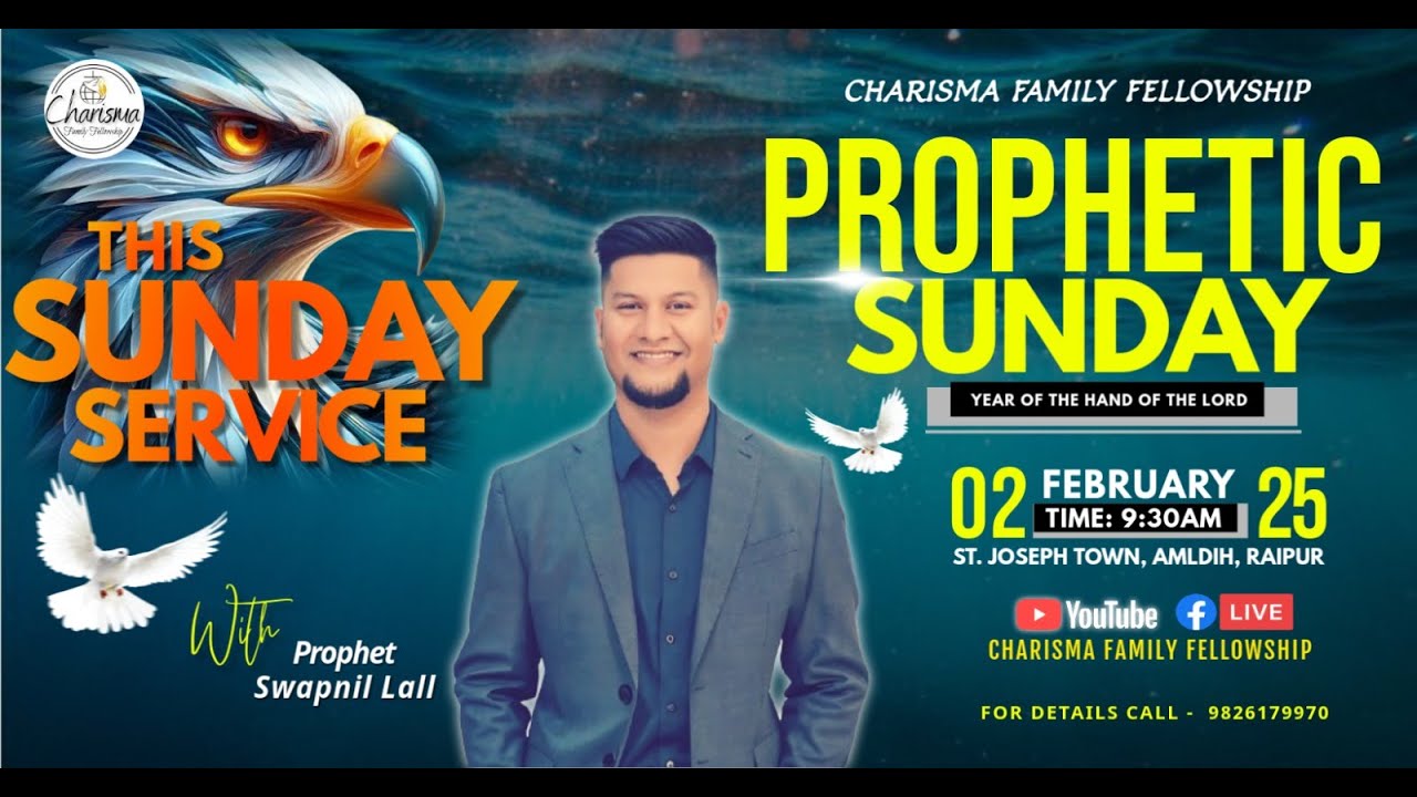 🔴 LIVE || PROPHETIC SUNDAY SERVICE || PROPHET SWAPNIL LALL - YouTube