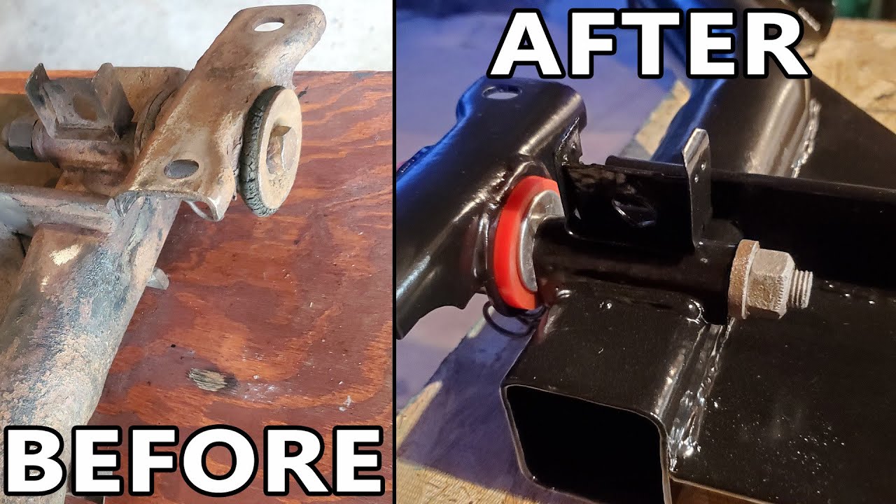 Rear Axle Refresh - Mk1 Rabbit (Polyurethane bushes + Powder coating ...