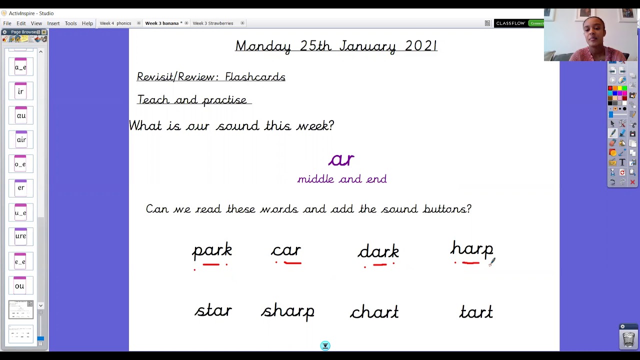 Year 1: Monday 25th January: Phonics (Banana group) - YouTube