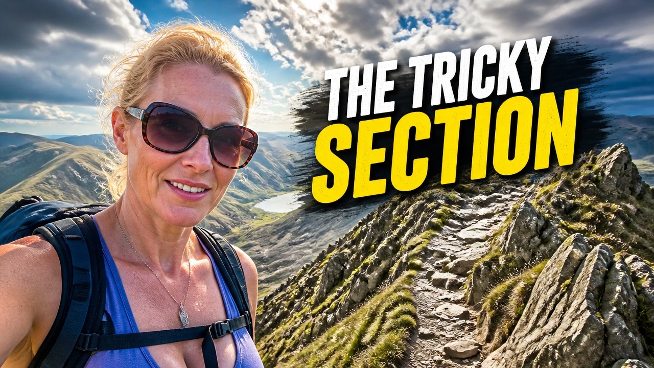 THORNTHWAITE CRAG'S TRICKIEST SECTION | Wainwright Challenge - YouTube
