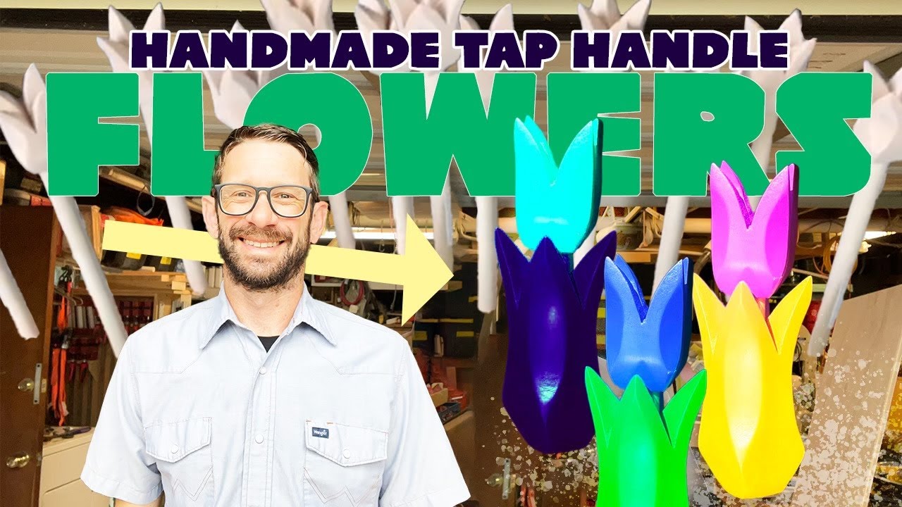 Handmade Tap Handles - YouTube