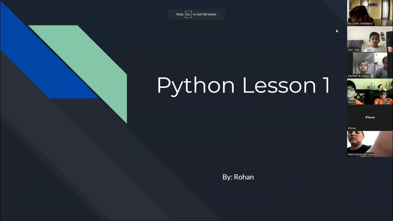 Lesson 1 Coding For Deaf - YouTube
