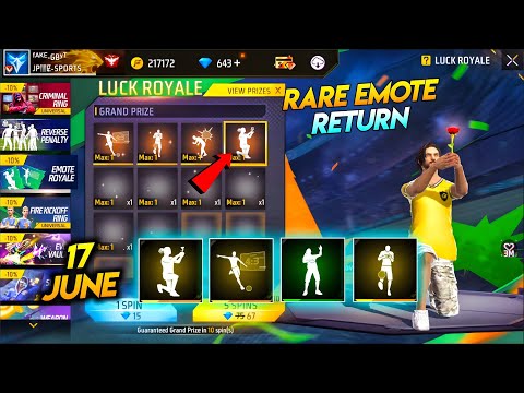 Rose Emote Royale Free Fire 🤯🥳| free fire new event | ff new event | new event free fire