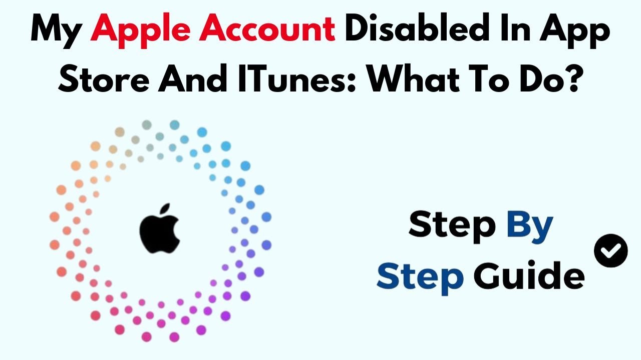 My Apple Account Disabled In App Store And ITunes: What To Do? - YouTube