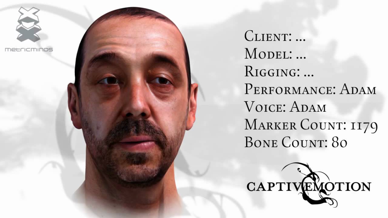CaptiveMotion - Exclusive Face Motion Demo | HD - YouTube