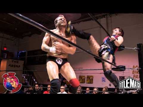 Samantha Heights vs Ron Mathis - Gender Wars | Girl Fight Intergender Wrestling Throwback
