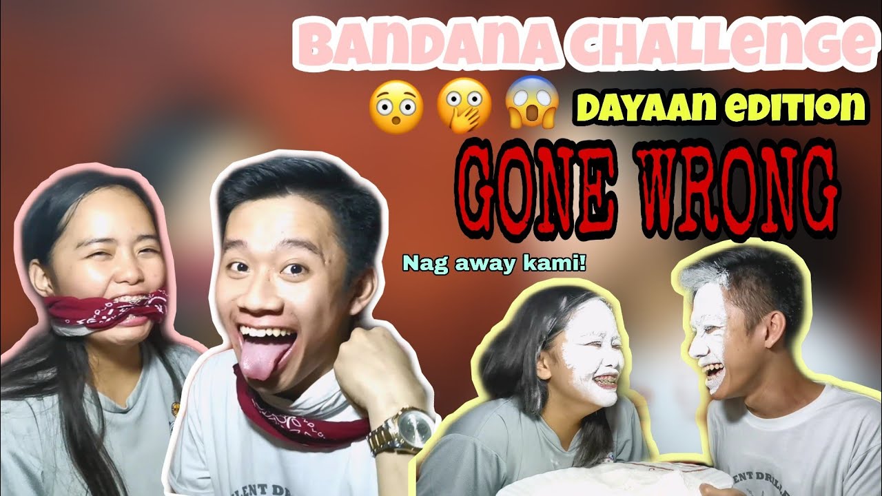 BANDANA CHALLENGE!! (DAYAAN EDITION😂) | Ej&Angie Vlogs - YouTube