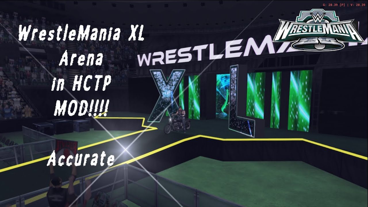 WrestleMania XL Arena MOD | WWE SmackDown! Here Comes the Pain! - YouTube