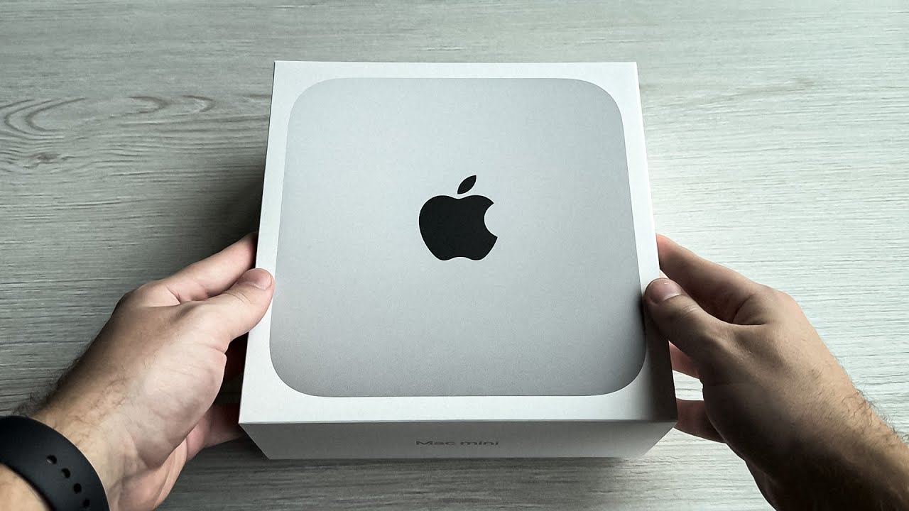 Mac Mini M2 8gb Unboxing. Portable Gaming Setup with Monitor Arzopa G1 ...