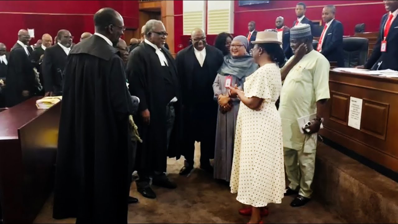 See Who Came To Tribunal - President of The Court Of Appeal Surfaces ...