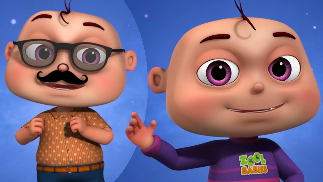 Finger Family Song With Zool Babies | Nursery Rhymes For Kids | Zool ...