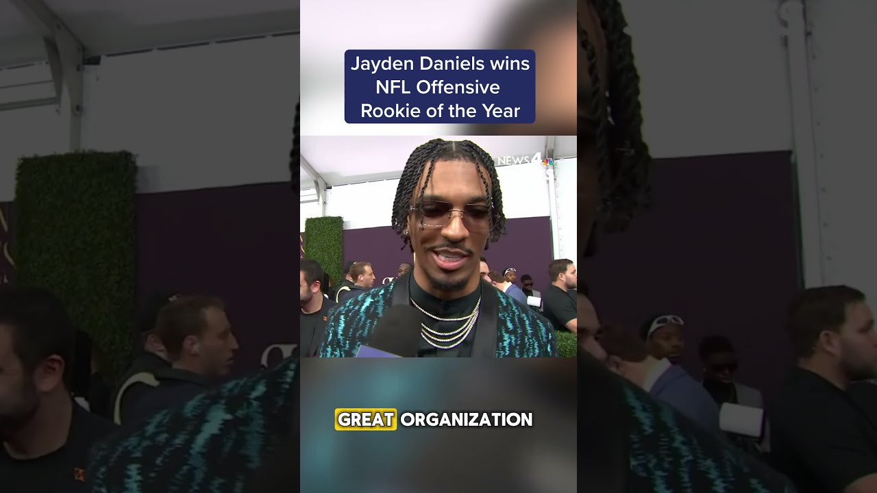 Jayden Daniels a near unanimous choice for NFL Offensive Rookie of the Year NBC4 Washington